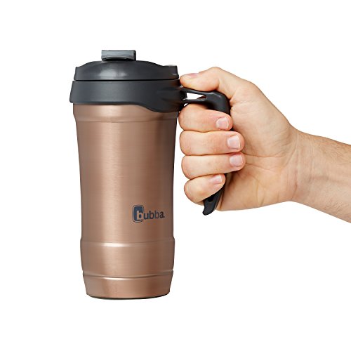 bubba Hero Dual-Wall Vacuum-Insulated Stainless Steel Travel Mug, 18 oz., Rose Gold