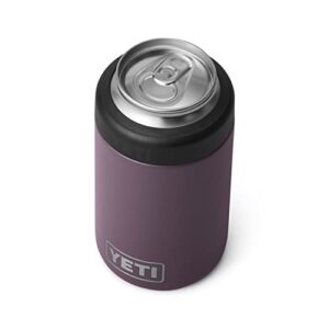 yeti rambler 12 oz. colster can insulator for standard size cans, nordic purple