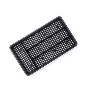 Dial Industries B694K Small Mesh Cutlery Organizer Tray, Black