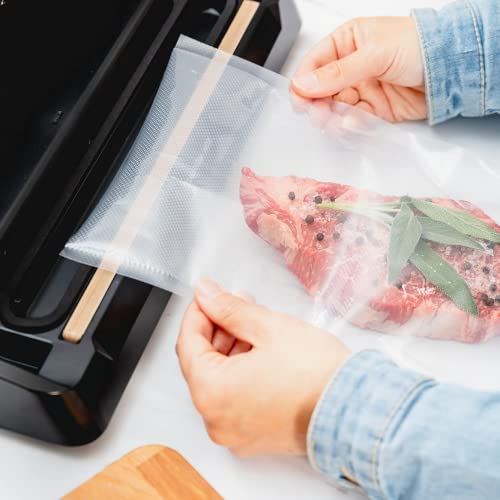 Avid Armor Vacuum Sealer Bags Quart 8x12 Inch 100 Pack for Food Saver, Seal a Meal Vacuum Seal Machines, Commercial Grade Heavy Duty BPA Free for Sous Vide and Meal Prep Precut Storage Bag