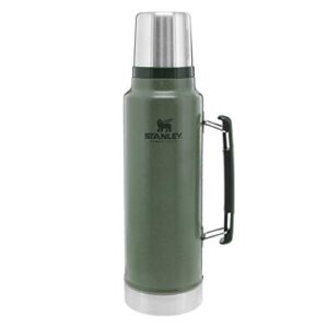 stanley classic vacuum insulated wide mouth bottle – bpa-free 18/8 stainless steel thermos for cold & hot beverages – keeps liquid hot or cold for up to 24 hours