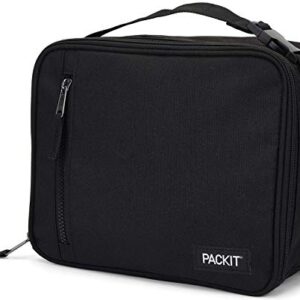 PackIt Freezable Classic Lunch Box, Black