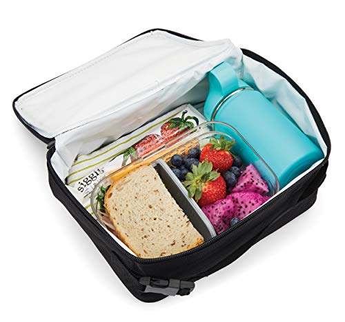 PackIt Freezable Classic Lunch Box, Black