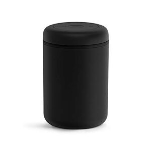 fellow atmos vacuum coffee canister & food storage container – airtight food storage containers – coffee containers – 1.2 liter – matte black