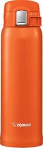 zojirushi stainless steel mug, 16 ounce, vivid orange