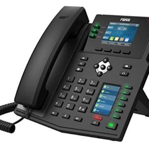 Fanvil X4U Gigabit SIP Enterprise Desktop Phone with Dual-Color LCD Display