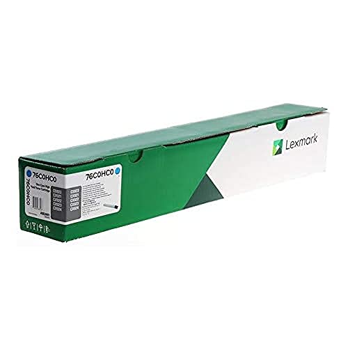 Lexmark 76C0HC0 High Yield Cyan Toner Cartridge