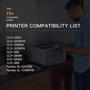 E-Z Ink (TM) Compatible Toner Cartridge Replacement for Samsung CLT-K406S Black (1 Toner) Compatible with CLX-3300 CLX-3305FN CLX-3305FW CLX-3305W SL-C460FW CLP-360 CLP-365W CLP-365 SL-C410W C410FW