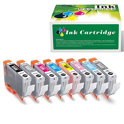 Compatible Canon pro 200 Ink cartridges Replacement for Canon Pixma Pro 200 Ink | Cli 65 | Cli-65 Ink | Canon Pixma Pro 200 Ink cartridges | Cli 65 Ink Canon | Cli-65 8 Color Pack | Cli-65 Ink