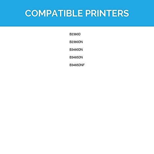 LD Products Compatible Toner Cartridge Replacement for Dell 331-9803 RGCN6 (Black) for use in Dell Laser: B2360d, B2360dn, B3460dn, B3465dn & B3465dnf