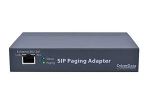 cyberdata 011233 sip paging adapter