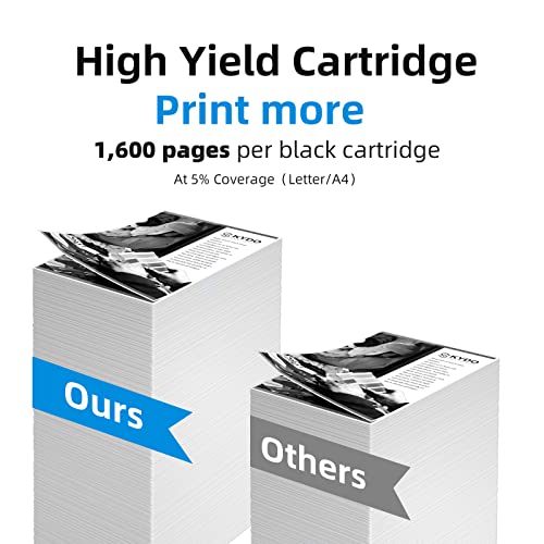 CF217A 17A Black Toner Cartridge Replacement for HP 17A CF217A Perfectly Works with Laserjet Pro M102w MFP M130fw M130nw M130fn M130a M130 M102a M102 Printer (2 Packs, Black)