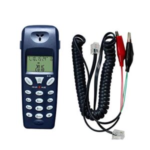 telpal landline test phone line set telecom check telephone line dedicated check line survey line machine tester to alligator clip set equipment