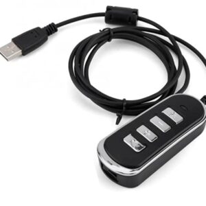 Discover D315 Universal USB Adapter Compatible with Plantronics, Jabra and Sennheiser Wireless DECT Headsets | Allows Your Desk Phone Wireless Headset to Connect to A Computer