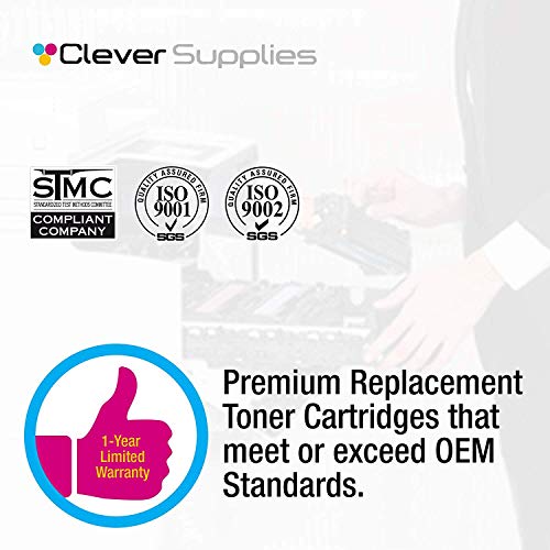 CS Compatible Toner Cartridge Replacement for Brother TN436 TN-436 TN436BK TN436C TN436M TN436Y for HL-L8360CDW / L9310CDW MFC-L8900CDW / L9570CDW 4 Color Set