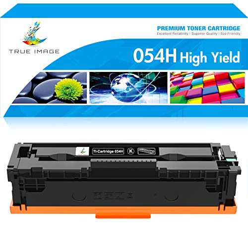 TRUE IMAGE Compatible Toner Cartridge Replacement for Canon 054H 054 Black Toner for Canon Color ImageCLASS MF644Cdw MF642Cdw LBP622Cdw MF641Cdw CRG054H CRG 054 High Yield Printer (Black, 1-Pack)