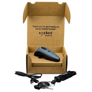 Socket Mobile DuraScan D740 CX3426-1872, 1D/2D Barcode Scanner, Utility Gray