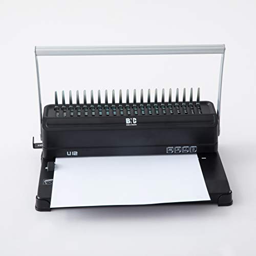 BNC U12 21-Hole Binding Machine 450 Page Binding Capacity and 12 Page Punching Capacity