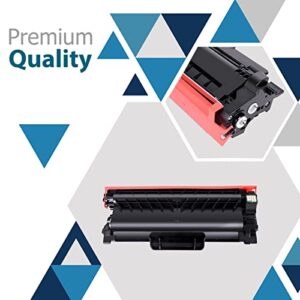 inkalfa TN760 TN730 Toner Cartridge Replacement for Brother TN760 TN 760 TN-760 TN730 TN-730 for MFC-L2710DW HL-L2395DW MFC-L2750DW HL-L2370DW L2390DW L2350DW Printer Ink (Black, 4-Pack)