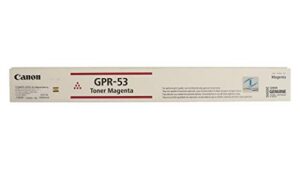 canon gpr-53m 8526b003aa imagerunner advance c3325 c3330 c3520 c3525 c3530 toner cartridge (magenta) in retail packaging