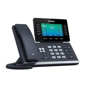 Yealink SIP-T54W IP Phone [5 Pack] 16 VoIP Accounts. 4.3-Inch Color Display. USB 2.0, 802.11ac Wi-Fi, Dual-Port Gigabit Ethernet, 802.3af PoE, Power Adapter Not Included (SIP-T54W)