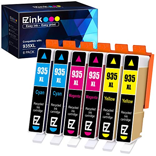 E-Z Ink (TM Compatible Ink Cartridge Replacement for HP 935 935XL 935XL High Yield to use with HP Officejet 6812 6815 6230 6830 6220 6800 6820 6822 6825 6835 6836 Printer( 2 Cyan 2 Magenta 2 Yellow)