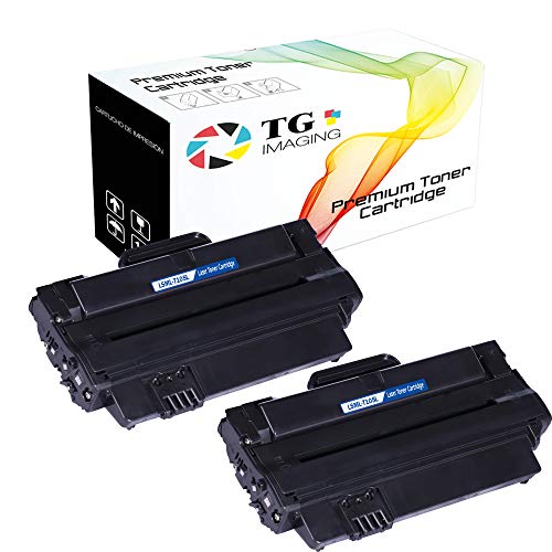 (2 Pack) TG Imaging (2,500 Pages) Compatible MLT-D105L Toner Cartridge Replacement for Samsung MLTD105L SCX-4610K SCX-4623K CF-650 ML-1916K ML-2525K ML-2525 ML-2540 Toner Printer