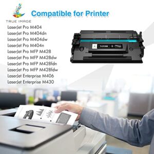 TRUE IMAGE Compatible Toner Cartridge Replacement for HP 58X CF258X 58A CF258A M428fdw HP Laserjet Pro M404n M404dn M404dw MFP M428fdw M428fdn M428dw M304 M404 M428 Printer Toner (Black 2-Pack)