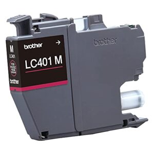 Brother Genuine LC401M Standard-Yield Magenta Ink Cartridge