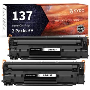 137 toner cartridge replacement for canon 137 crg137 for canon imageclass mf236n d570 mf212w lbp151dw mf232w mf242dw mf247dw mf216n mf217w mf227dw mf229dw mf244dw mf249dw printer (2 packs, black)