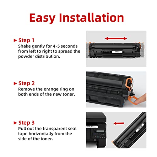 137 Toner Cartridge Replacement for Canon 137 CRG137 for Canon ImageClass MF236n D570 MF212w LBP151dw MF232w MF242dw MF247dw MF216n MF217w MF227dw MF229dw MF244dw MF249dw Printer (2 Packs, Black)