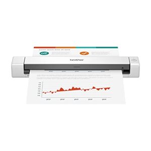 brother ds-640 compact mobile document scanner, (renewed premium)