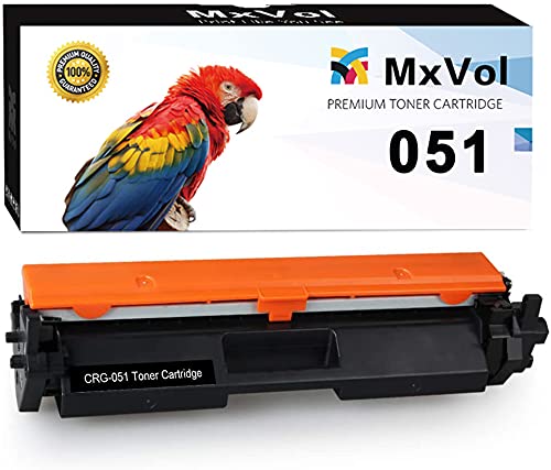 MxVol Compatible Toner Cartridge Replacement for Canon 051 051H Toner (2168C001) use for Canon imageCLASS LBP162dw MF264dw MF267dw MF269dw LBP160 MF260 Series Printer - 1 Pack Black