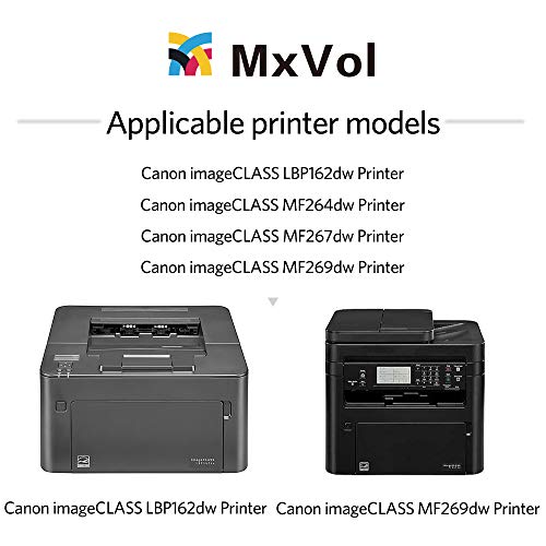 MxVol Compatible Toner Cartridge Replacement for Canon 051 051H Toner (2168C001) use for Canon imageCLASS LBP162dw MF264dw MF267dw MF269dw LBP160 MF260 Series Printer - 1 Pack Black