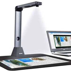 icodis document camera & overhead scanner x3: portable 8mp high definition capture size a3 multi-language ocr usb doc cam for teachers online teaching & students distance learning