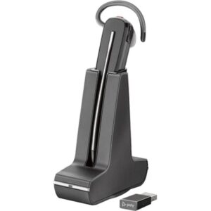 plantronics savi 8240 uc convertible, wireless headset, black