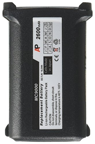 Artisan Power Replacement Battery Compatible with Motorola & Symbol MC9000-G/K Series Scanners. 2600 mAh