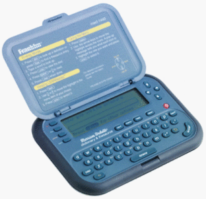 franklin mwd-1440 dictionary and thesaurus with bookman ii