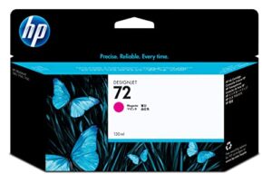 hp c9372a 72 ink cartridge, 130ml, magenta