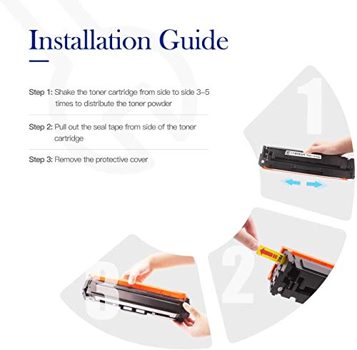 Valuetoner Compatible Toner Cartridge Replacement for HP 201A 201X CF400X CF400A CF401A CF402A CF403A for Color Pro MFP M277dw M252dw M277c6 M277n M277 M252n Printer(Black, Cyan, Magenta, Yellow)