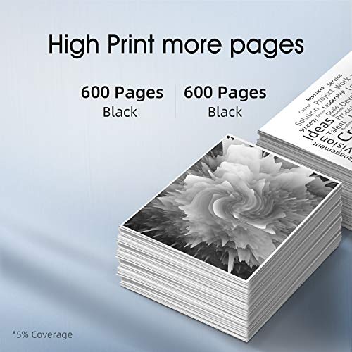 H&BO TOPMAE Remanufactured Ink Cartridge Replacement for Canon PG-245 PG-243 243XL 245XL Black for Canon PIXMA MG2522 TS3320 TR4527 MG2522 TR4520 MG2525 TS3322 MX490 Printer(2 Black)