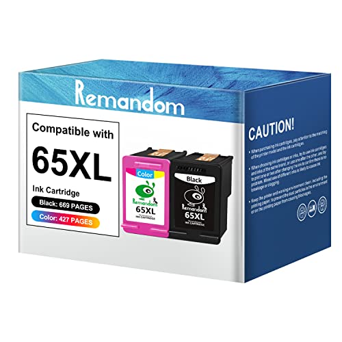 65xl 65 Ink Replacement for HP 65XL Ink Cartridge Combo Pack for HP Envy 5055 5052 5058 DeskJet 3755 2622 2652 2655 3752 3700 3720 3722 3758 Printer