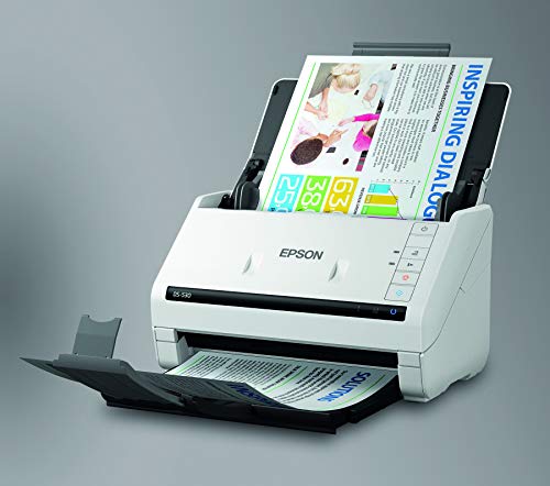 Epson DS-530 Document Scanner: 35ppm, TWAIN & ISIS Drivers