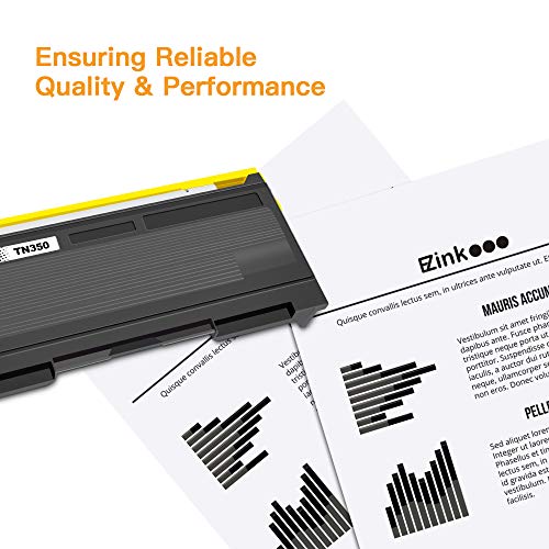 E-Z Ink (TM) Compatible Toner Cartridge Replacement for Brother TN350 TN-350 TN 350 to use with Intellifax 2820 Intellifax 2920 HL-2070N HL-2040 DCP-7020 MFC-7820n (Black, 2 Pack)