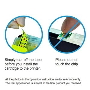 Sotek Compatible Ink Cartridge Replacement for LC203XL LC203 LC201, Use with MFC J480DW J680DW J880DW J460DW J485DW J885DW J5520DW J4320DW J4420DW J4620DW J5620 J5720DW (1 Set+ 1 BK)