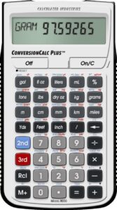 calculated industries 8030 conversioncalc plus ultimate professional conversion calculator tool for health care workers, scientists, pharmacists, nutritionists, lab techs, engineers and importers