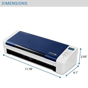 Xerox Duplex Portable Document Scanner, Xerox Duplex Portable Scanner, Blue & White