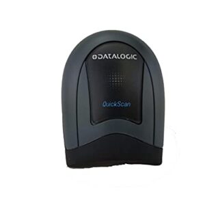 Datalogic QuickScan QD2430 Handheld 2D Barcode Scanner, Includes Base Stand (Autosense) and USB Cable (Renewed)