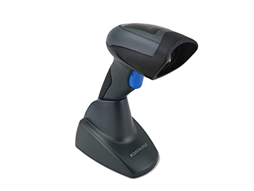 Datalogic QuickScan QD2430 Handheld 2D Barcode Scanner, Includes Base Stand (Autosense) and USB Cable (Renewed)