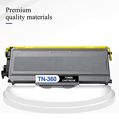 LKKJ 1 Pack TN360 Black High Yield Toner Cartridge Compatible TN-360 Toner Cartridge Replacement for Brother DCP-7030 HL-2120 2140 2170w 2430n MFC-7340 7840w Printer Toner.